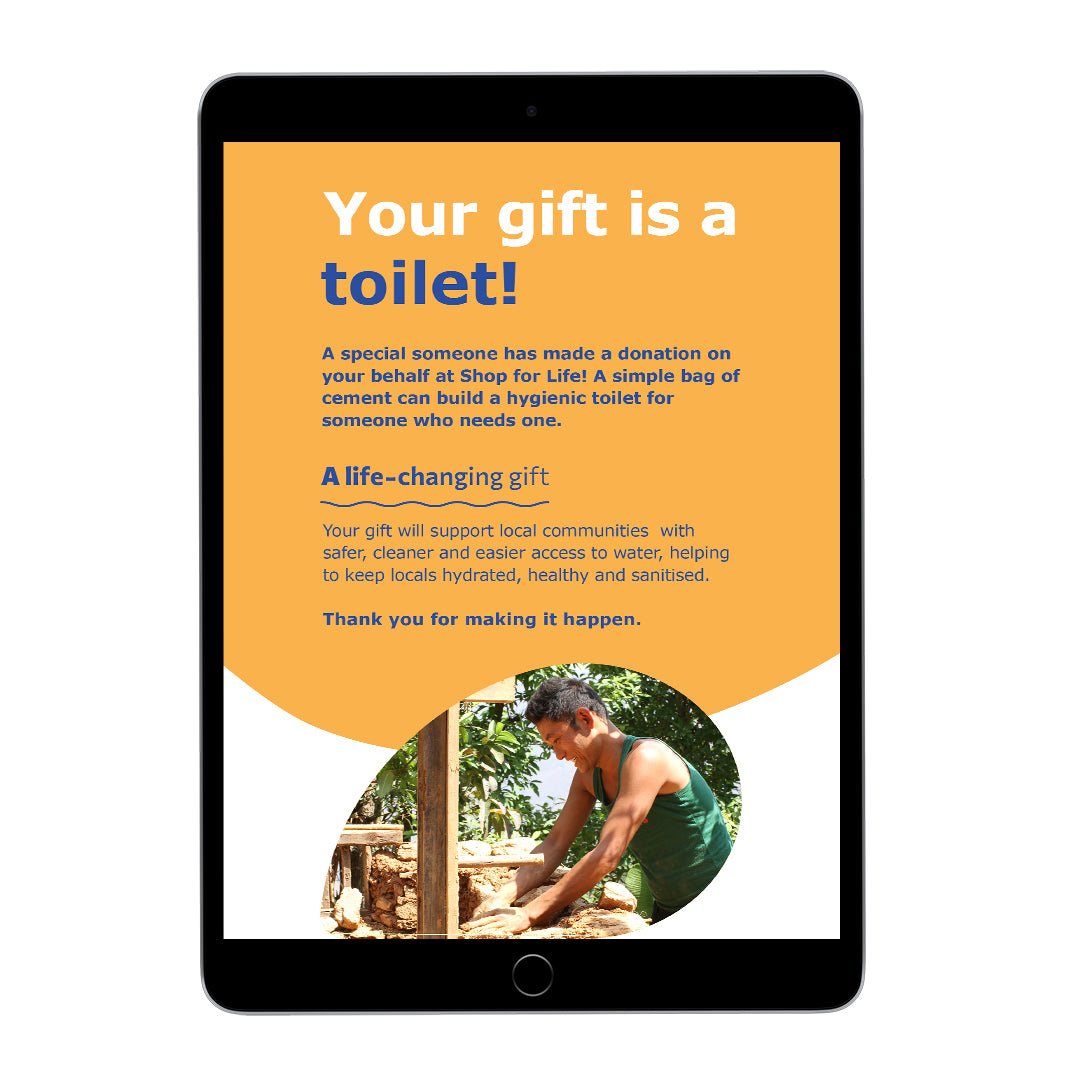 Gift Cement To Build A Bog | Charity Ecards | Shop for Life – WaterAid ...