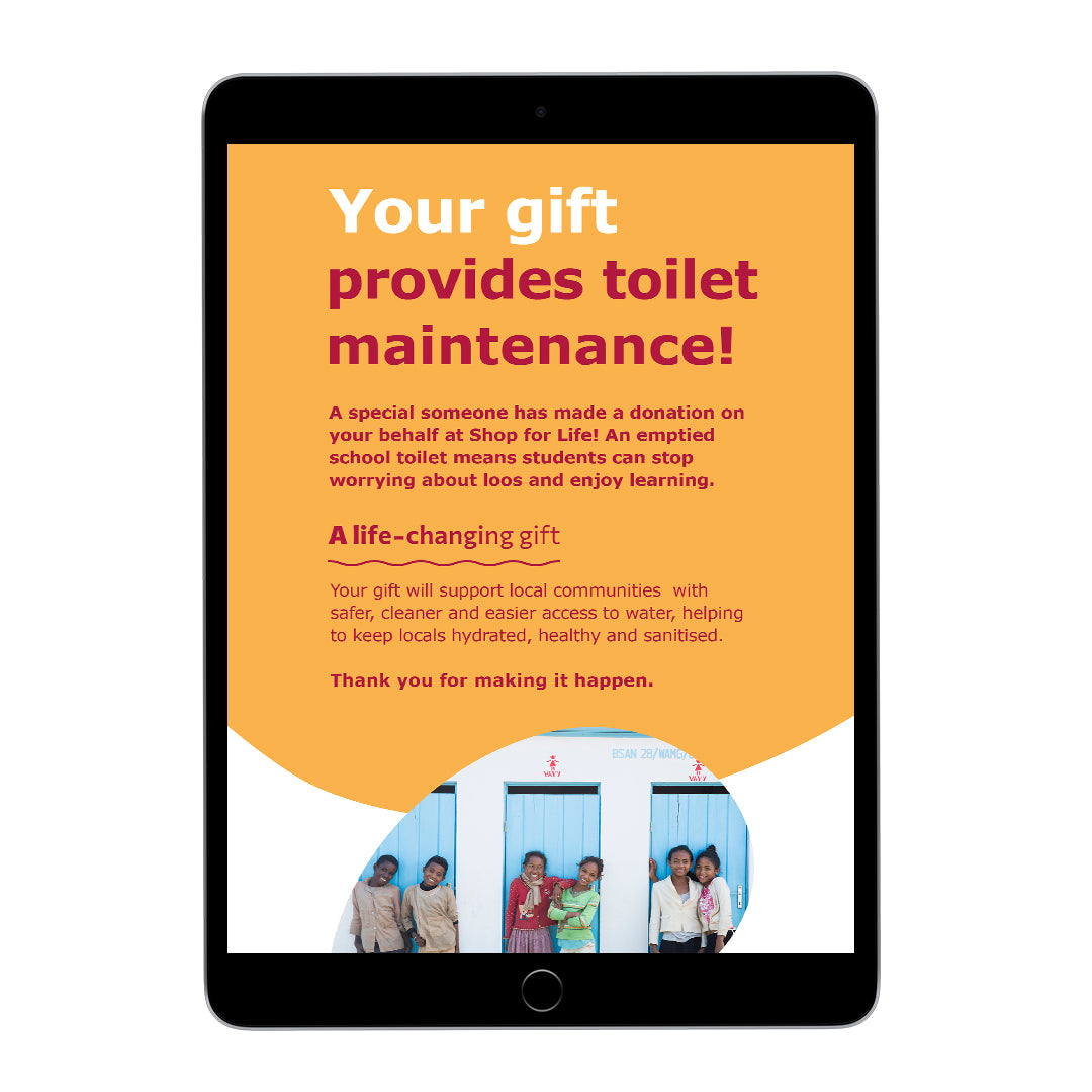 Donate Towards A Clean School Toilet | Gift Ideas | Shop for Life ...