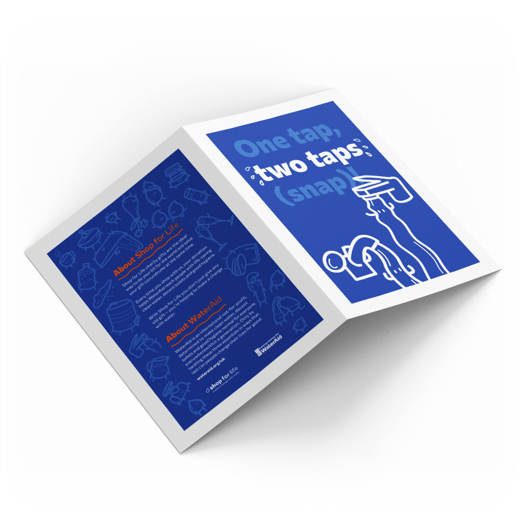A Pair of Taps | Unusual Charity Gifts | Shop For Life Cards – WaterAid ...